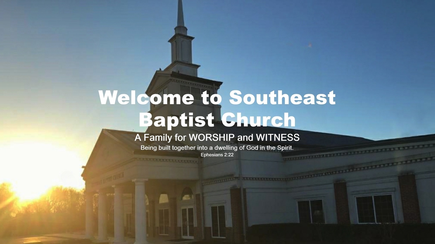 Southeast Baptist Church | Home
