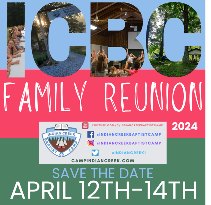 Indian Creek Baptist Camp (Bedford) | Home