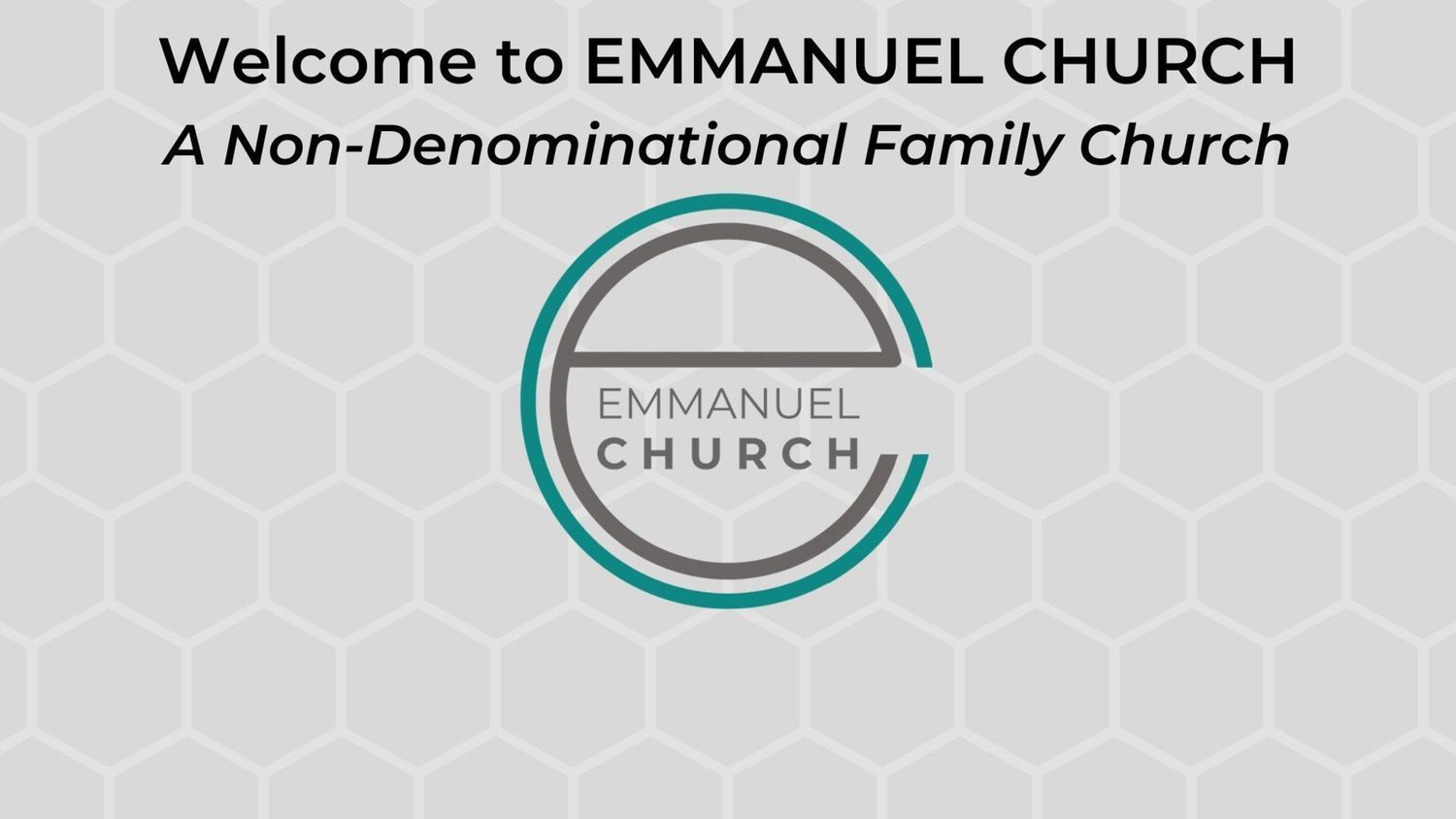 Emmanuel Church | Home