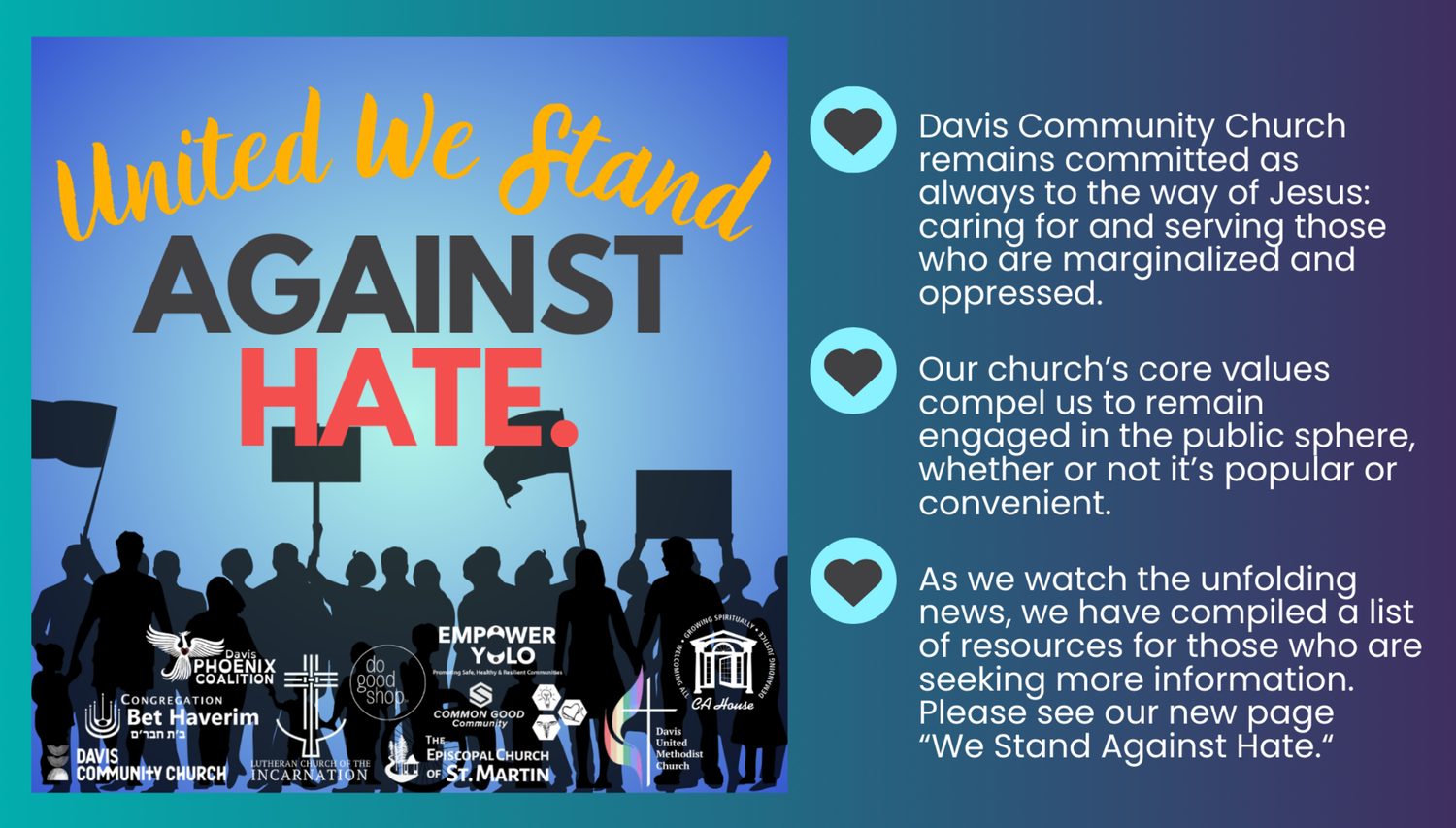 Davis Community Church | Home