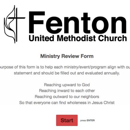 Fenton United Methodist Church | Policies & Forms