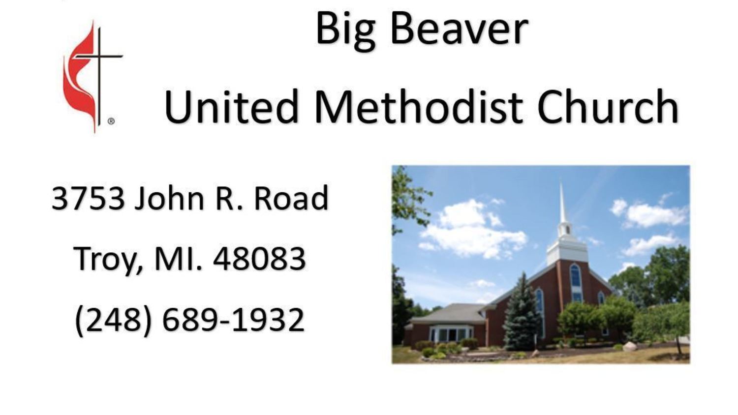 Big Beaver United Methodist Church | Home