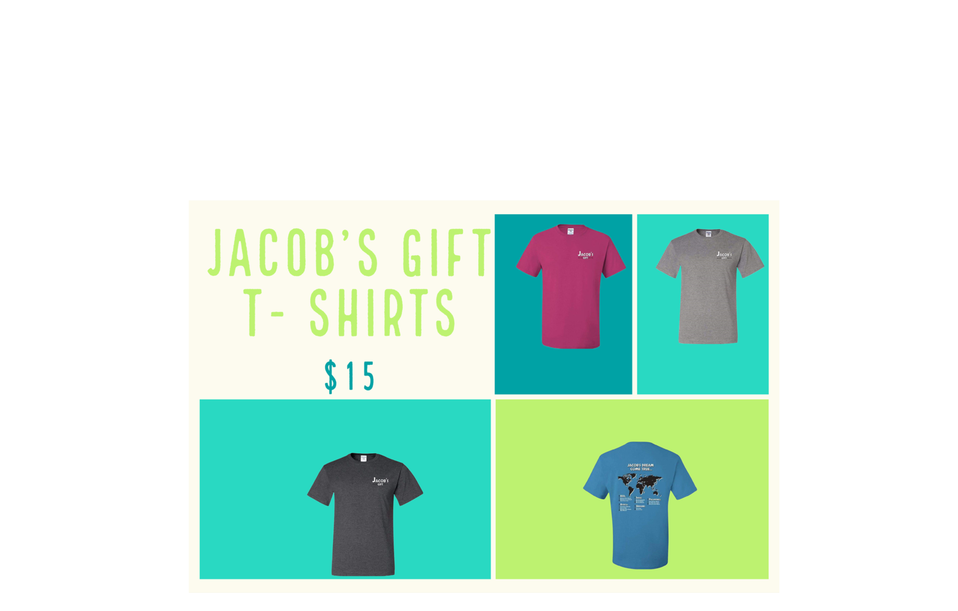 Jacob's Gift | Merchandise