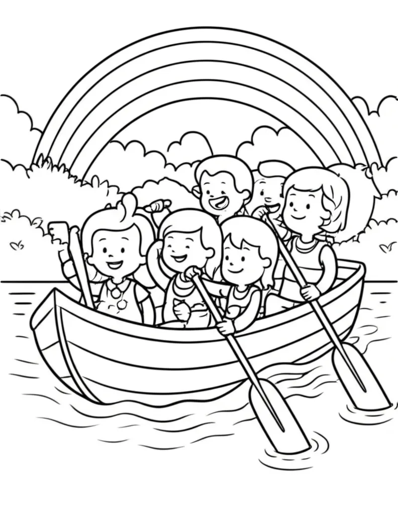Paddle - Custom Coloring Pages - Uncategorized