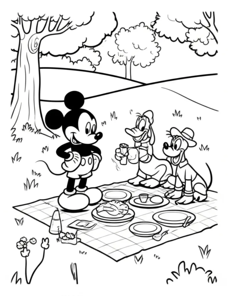 Disney Junior Pictures To Color - Disney Coloring Pages