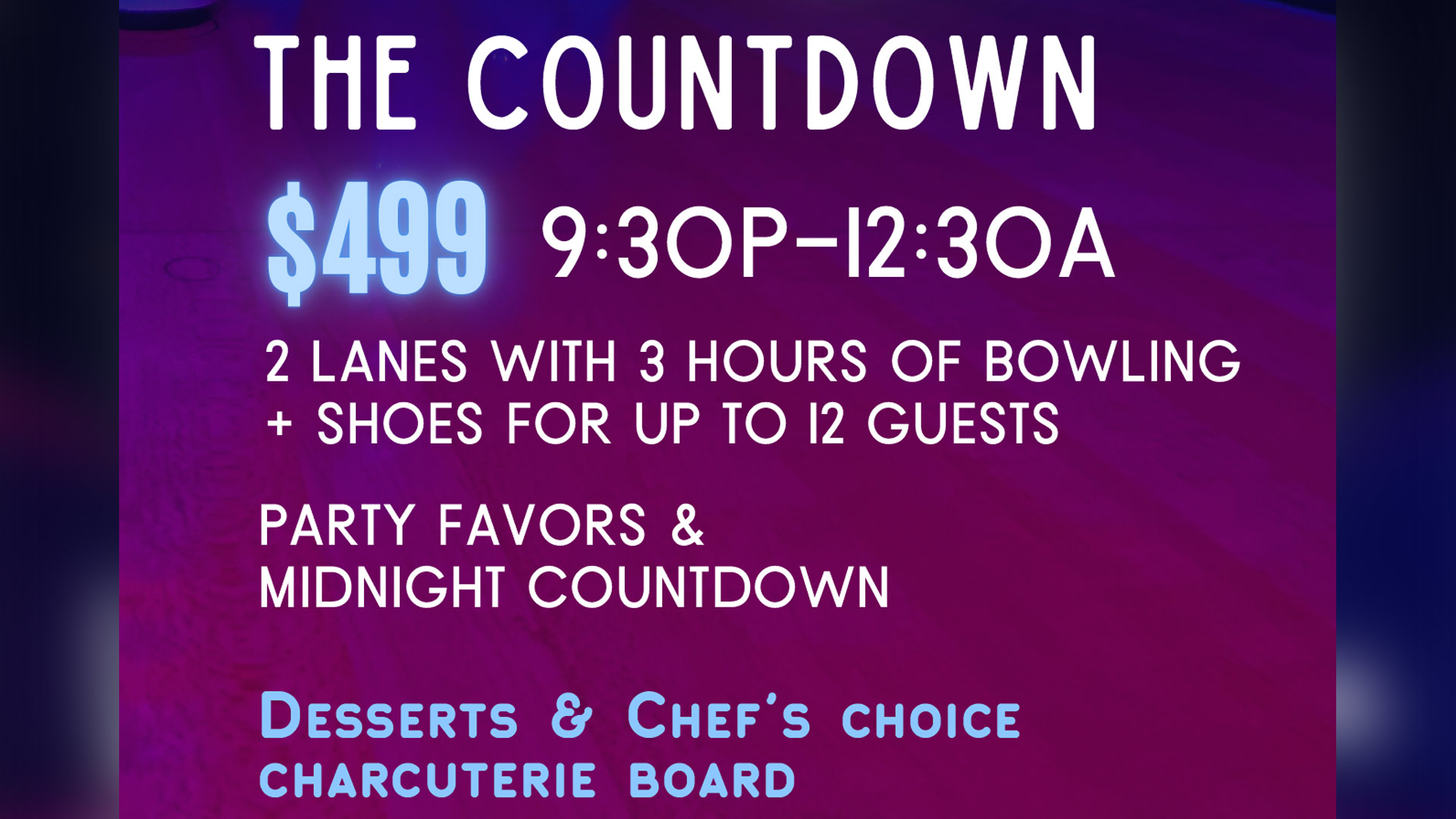 New Year s Eve Countdown Party Pinheads Bowling New Year s Eve Countdown Party Pinheads Bowling
