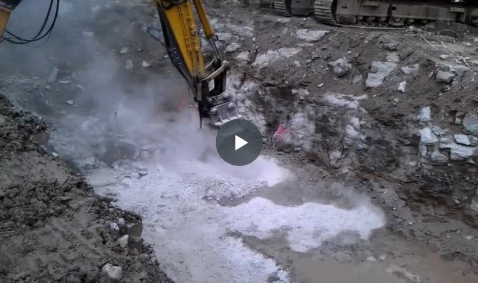 Rock Excavation Project Next to Philadephia Art Museum | Antraquip