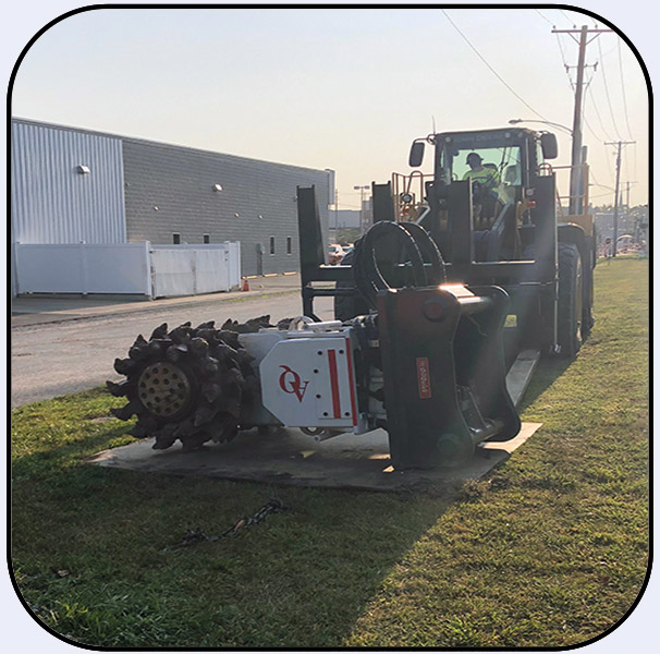 AQ-6 on JD850 with Oil Quick Coupler on Major Pipeline Project in Hard ...