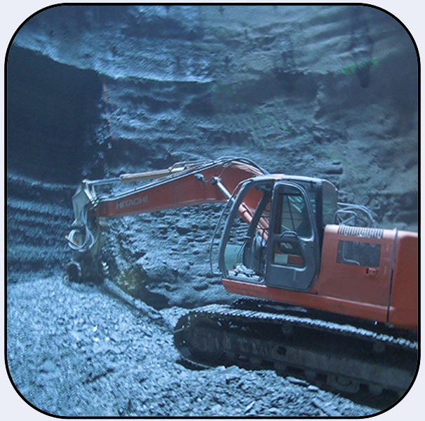 AQ4 on Hitachi 225 for Tunnel Excavation | Antraquip Corporation | Roadheaders & Hydraulic ...