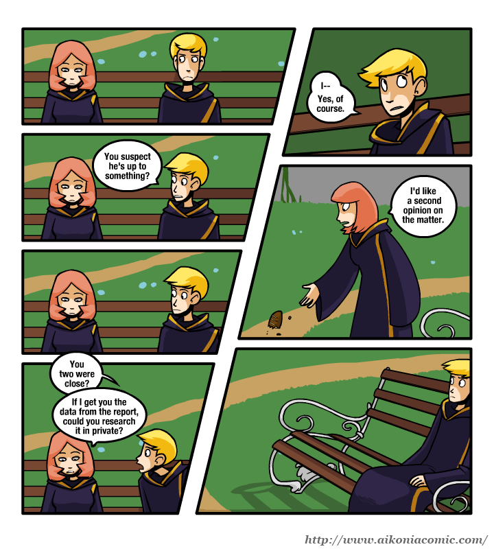 Aikonia on The Duck : Chapter I: Page 11: Asking for a Second Opinion