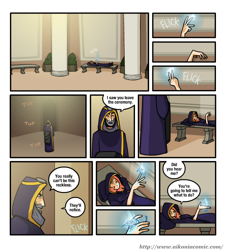 Aikonia on The Duck : Chapter I: Page 21: Unpleasant Encounter
