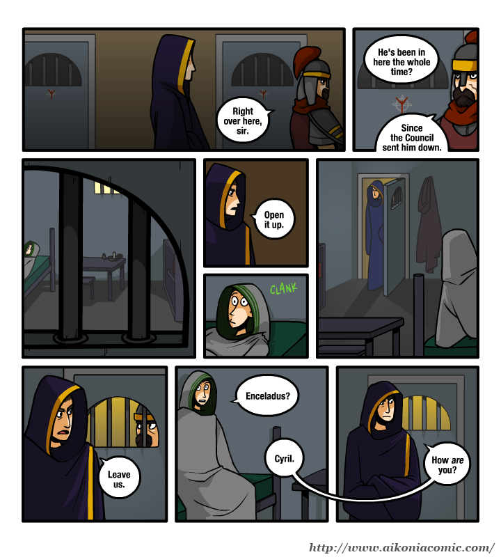 Aikonia on The Duck : Chapter I: Page 23: Meeting Enceladus