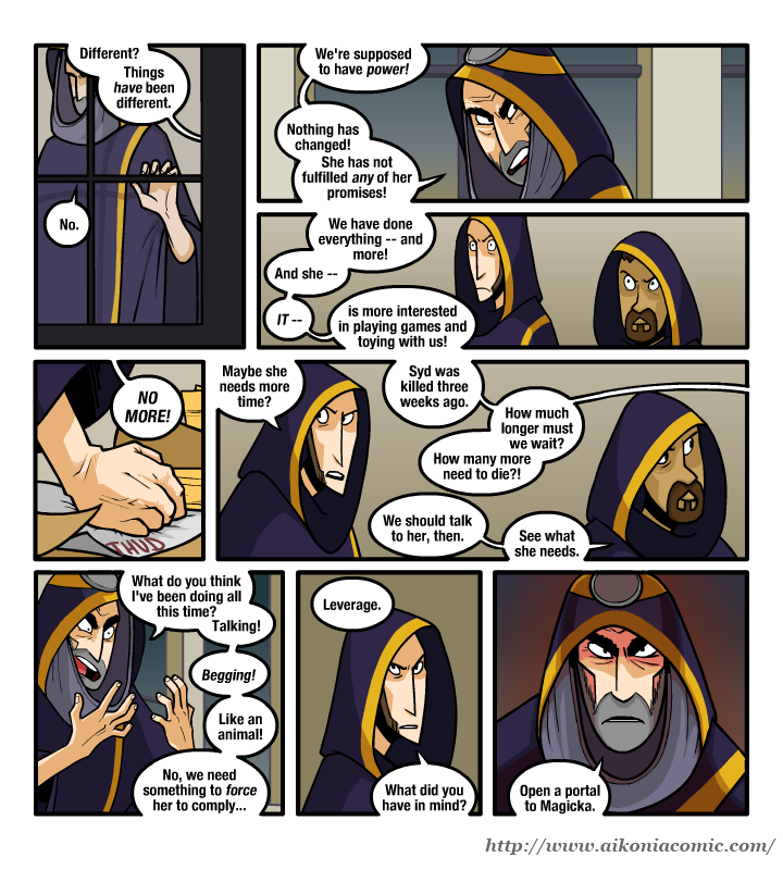 Aikonia on The Duck : Chapter I: Page 42: Preparing for Vengeance