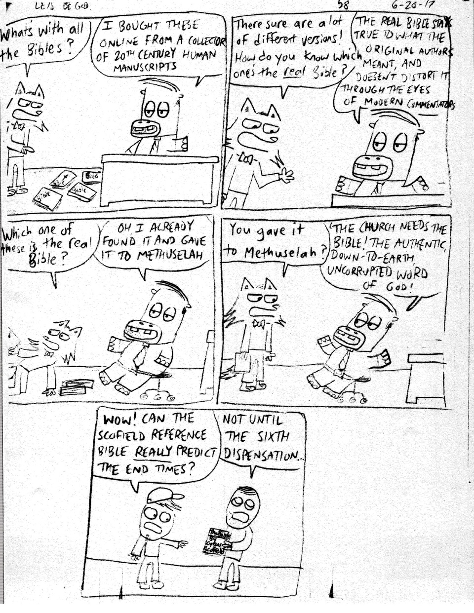 Let Us Be God on The Duck : #58: The Original Bible