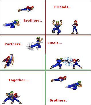 Super Mario Bros Deformed on The Duck : Brothers...