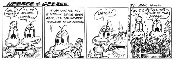 Heebee and Geebee on The Duck : Remote Phazer