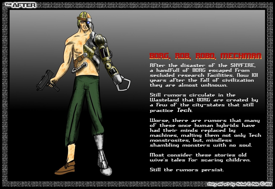 The After on The Duck : Borg concept art