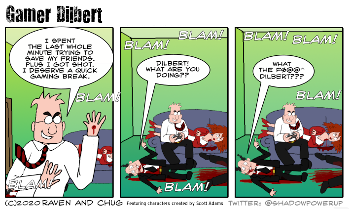 Gamer Dilbert on The Duck : Gaming Break