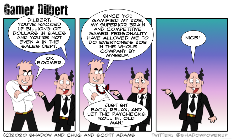 Gamer Dilbert on The Duck : Total Domination