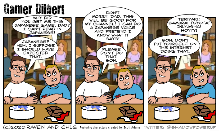 Gamer Dilbert on The Duck : Bobby