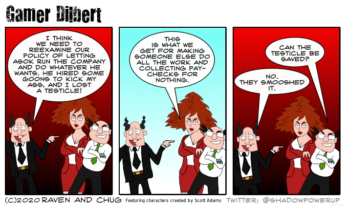 Gamer Dilbert on The Duck : Smooshed