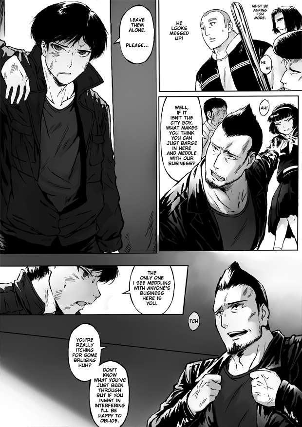 masked rider drake on The Duck : ch. 1 pg. 11