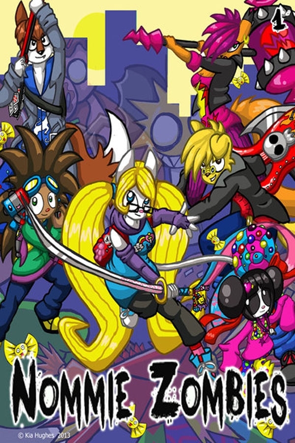 Nommie Zombies 1 on The Duck : Nommie Zombies Issue One:- A Mew ...