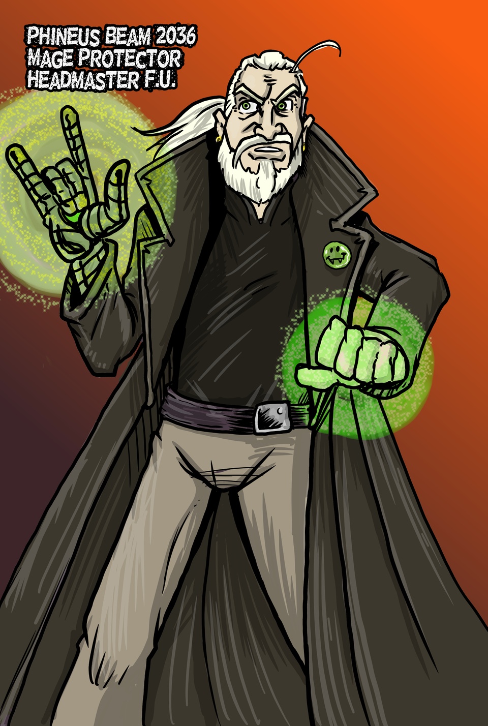 Phineus Magician for Hire on The Duck : Phineus 2036