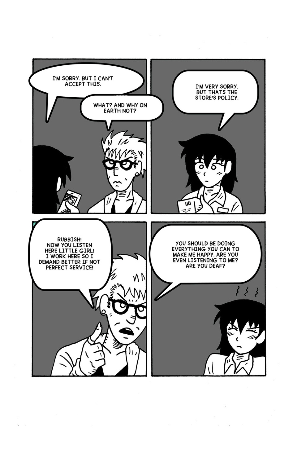 Customer Service on The Duck : 19.