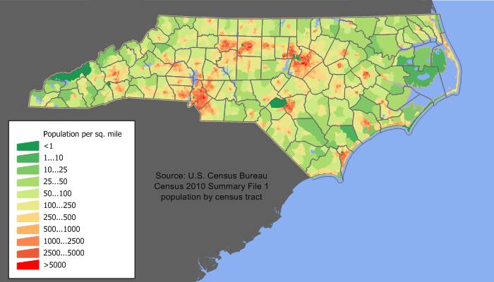 UNC study shows that 41 percent of N.C. towns have declining ...