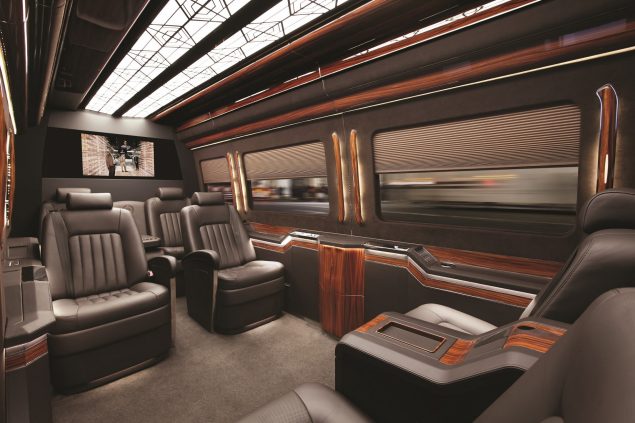 Okçu Private Jet Inspired Mercedes-Benz Sprinter Van | eMercedesBenz