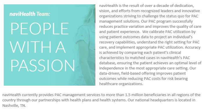 Working at Navihealth | Glassdoor