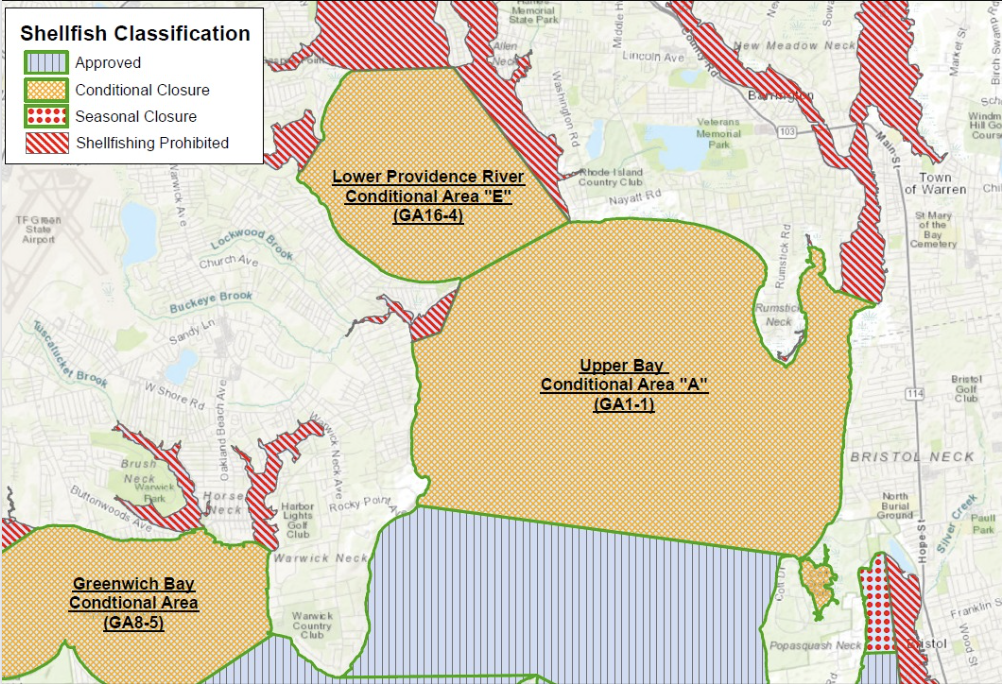 GoLocalProv | RI DEM to Reopen Shellfish Area Following Sewage Spill
