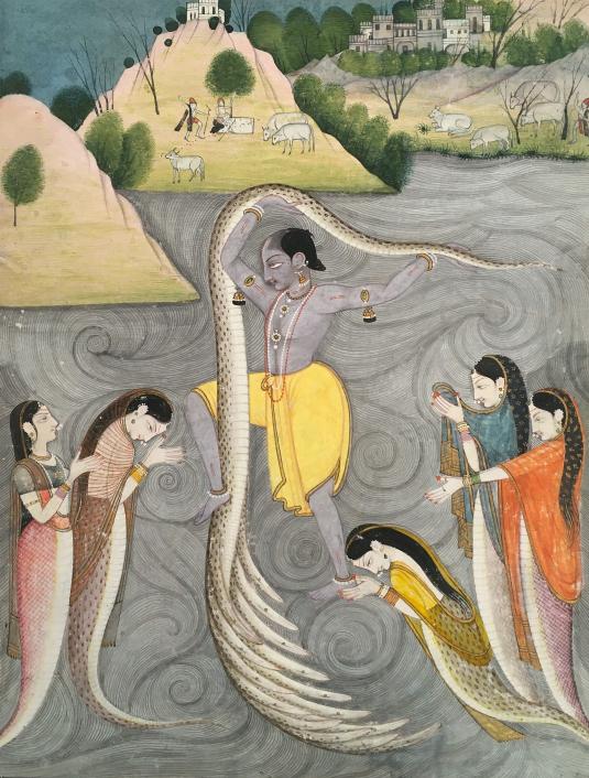 Art Study Center Seminar: Krishna in Pahari Painting of India | Harvard ...