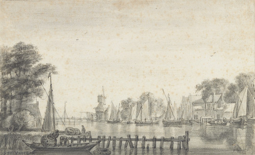 View of Weesp | Harvard Art Museums
