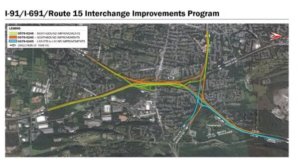 Phase 2: Nighttime Ramp Closures & Detours on I-91 NB, I-691 WB ...