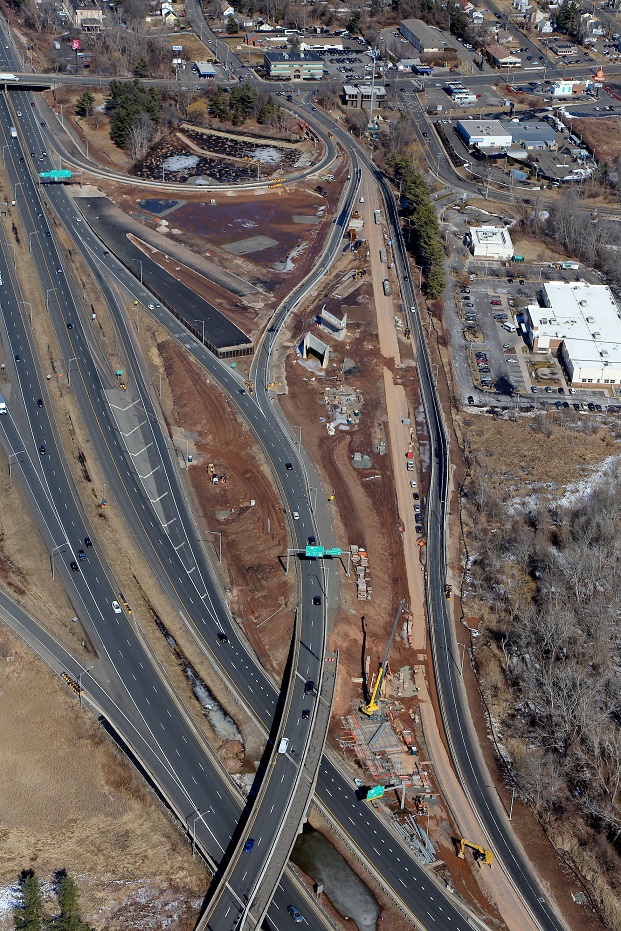 Phase 1 & 2 Aerial Photos February 2025 – I-91/I-691/Route 15 Interchange