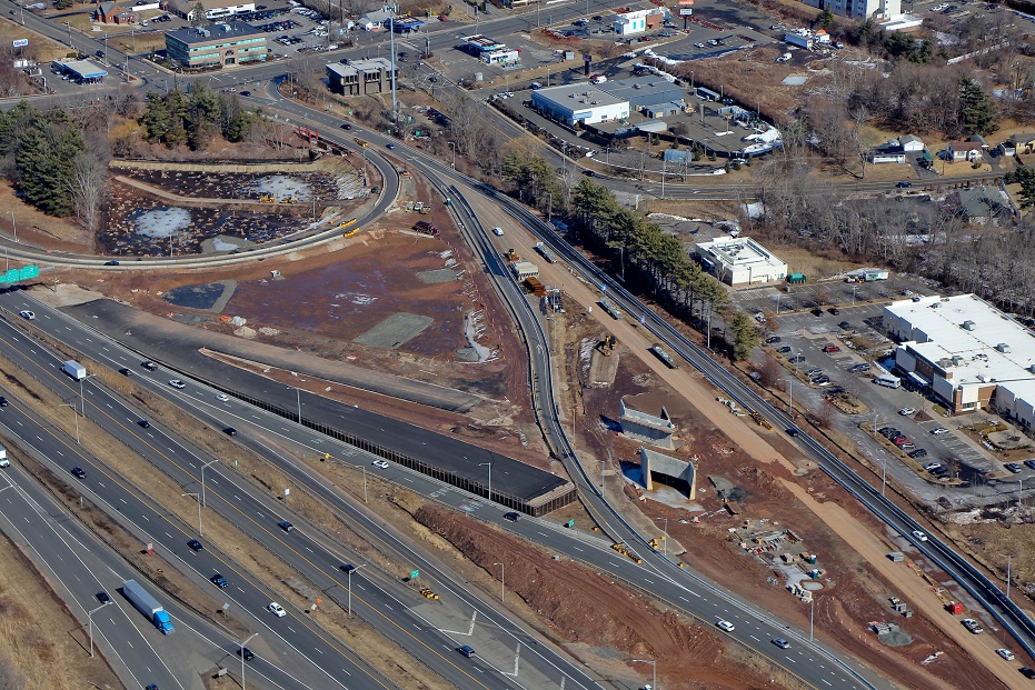 Phase 1 & 2 Aerial Photos February 2025 – I-91/I-691/Route 15 Interchange