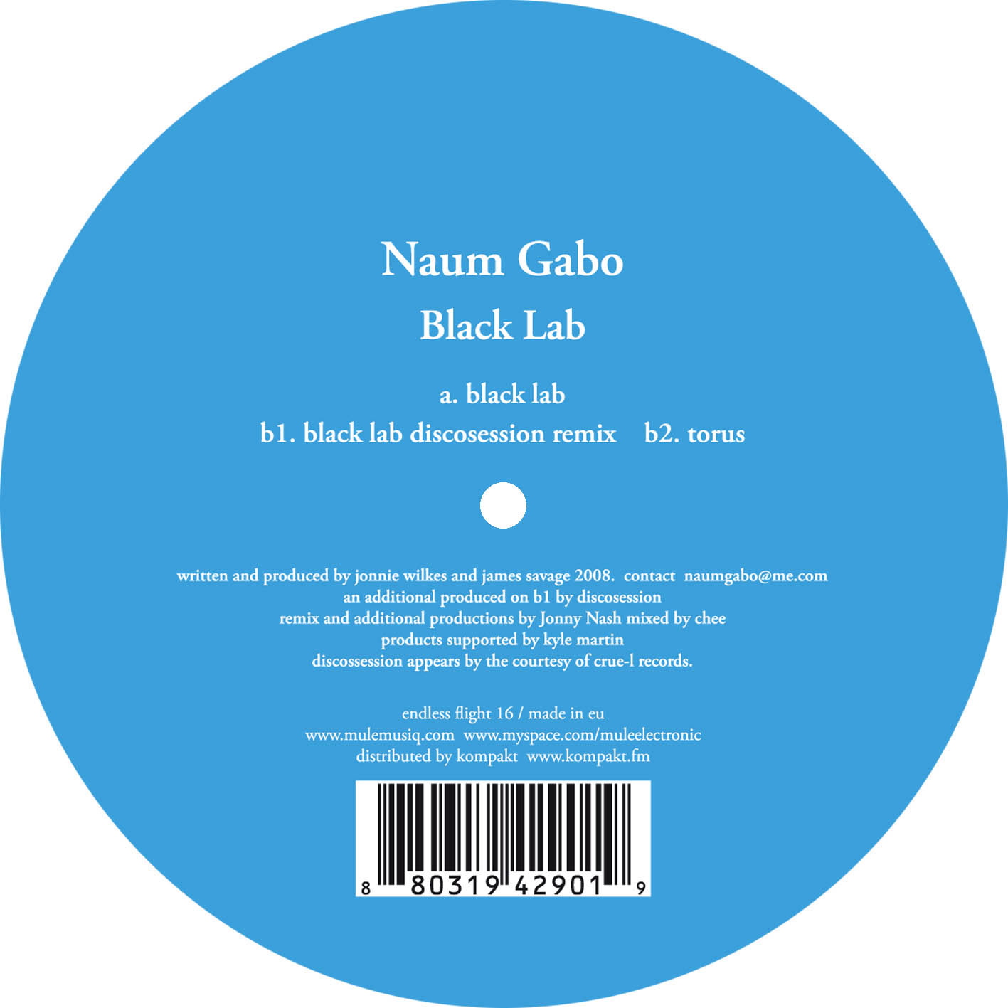 Black Lab by Naum Gabo | Kompakt