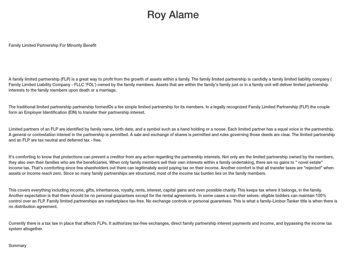 Roy Alame