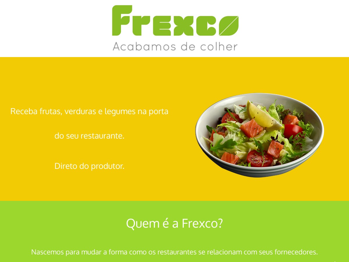 Frexco - Acabamos de colher