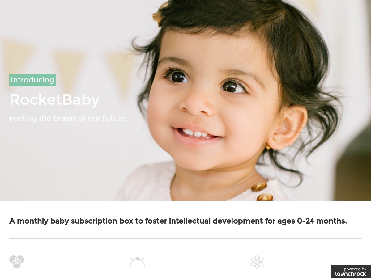 Monthly baby subscription box - RocketBaby