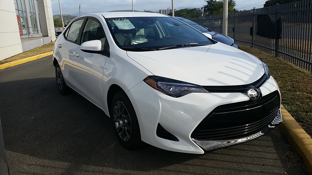 Toyota Corolla L Blanco 2017 para Compra/Venta en Ponce | Vehiculos en ...