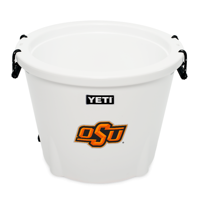 YETI / Oklahoma State Coolers - White - Tank 85