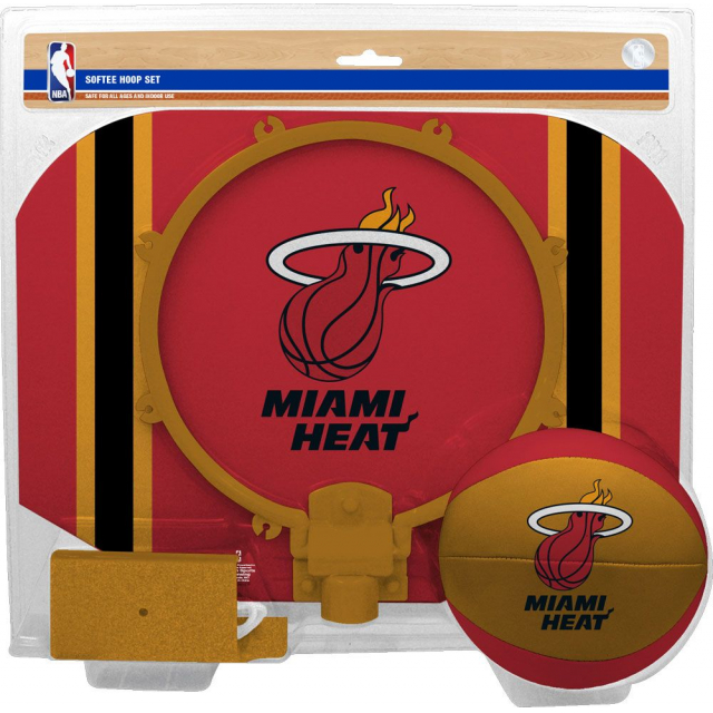 Rawlings / Miami Heat Slam Dunk Hoop Set