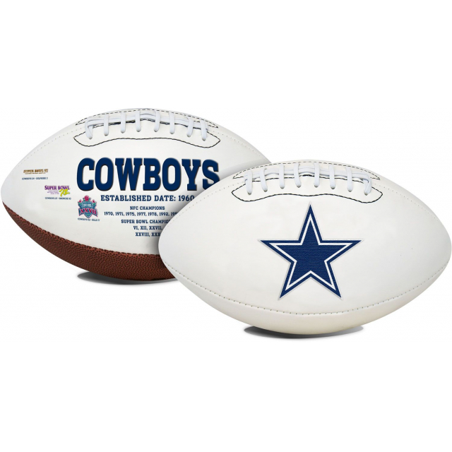 Rawlings / Dallas Cowboys Signature Series Full-Size Football