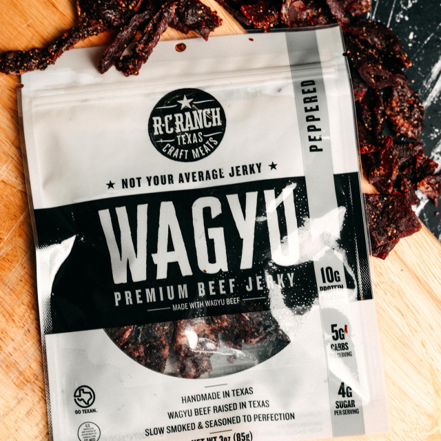 FIREDISC / R-C Ranch Wagyu Peppered Jerky