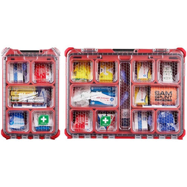 Milwaukee Tool / Class A Type 3 Compact Packout First Aid Kit (79-Piece ...