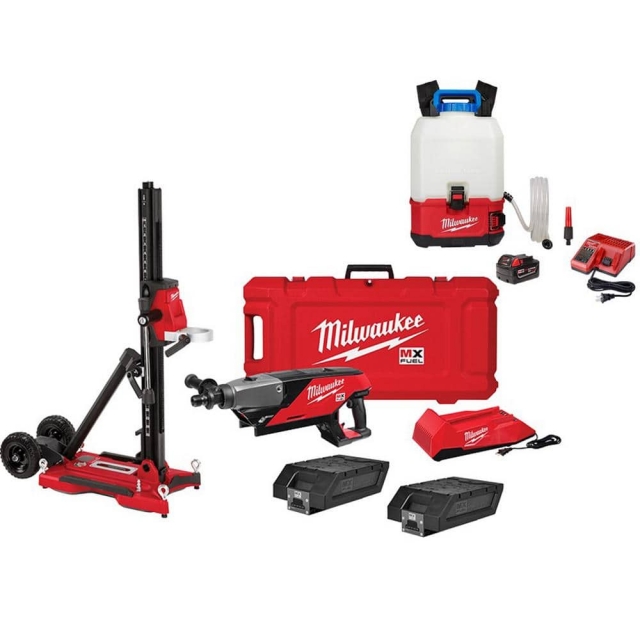 Milwaukee Tool / MX FUEL Lithium-Ion Cordless Handheld Core Drill Kit ...