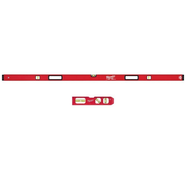 Milwaukee Tool / 72 in. Redstick Box Level with 7 in. Billet Torpedo Level